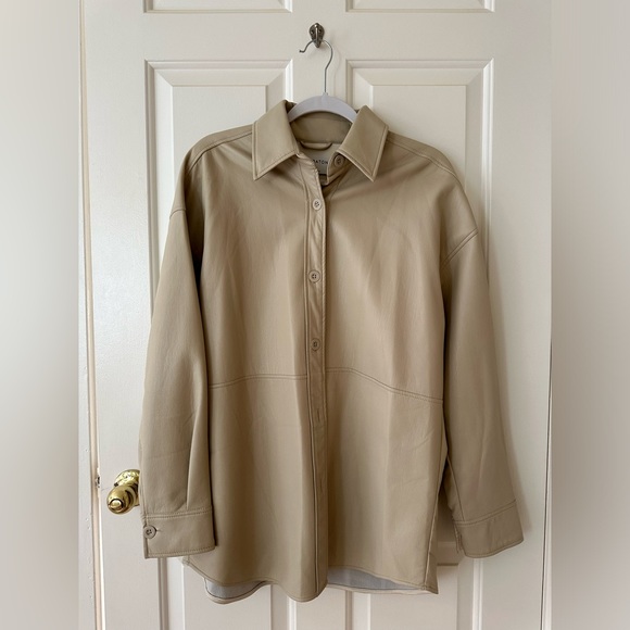 Babaton | Jackets & Coats | Babaton Leather Jacket | Poshmark